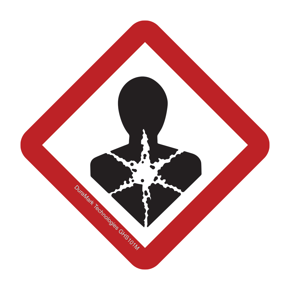 GHS Health Hazard Symbol Label