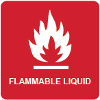 Flammable Liquid Safety Label