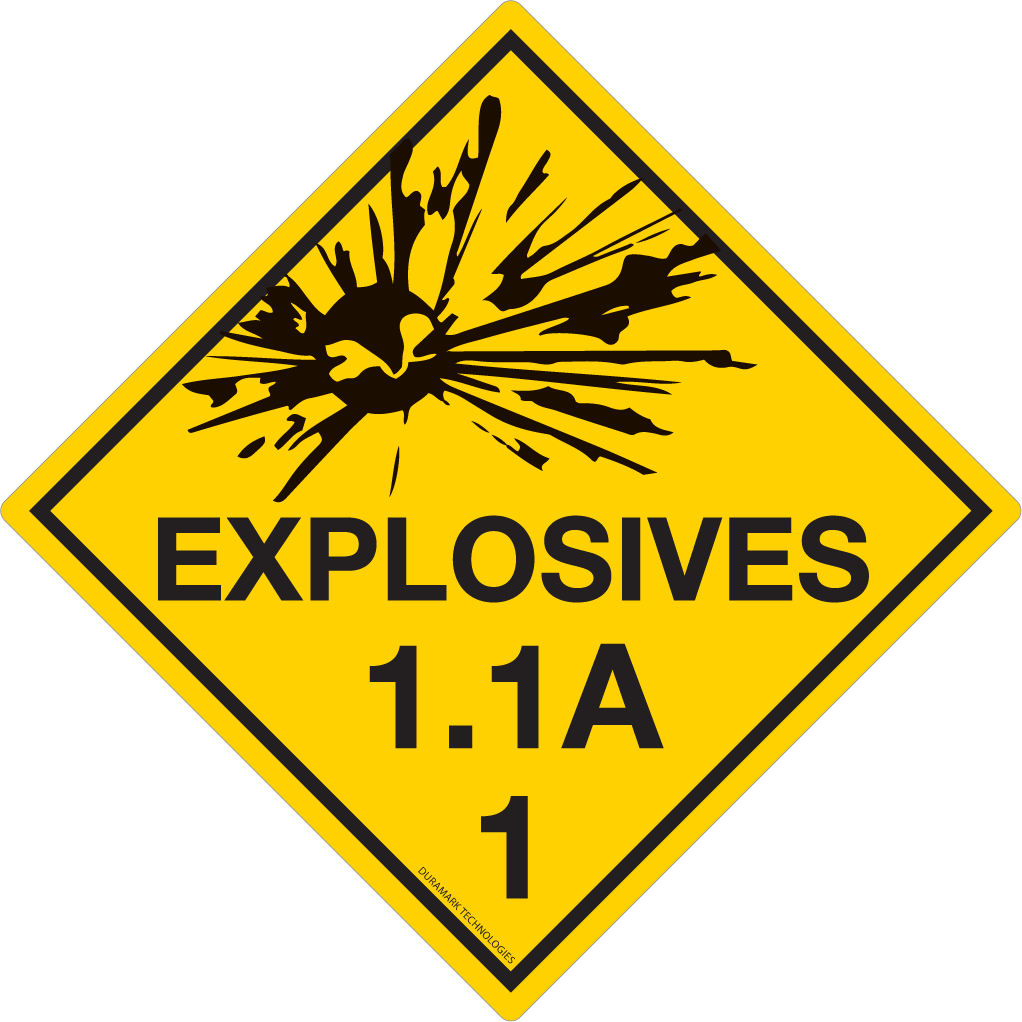 DOT Explosives 1.1A 1