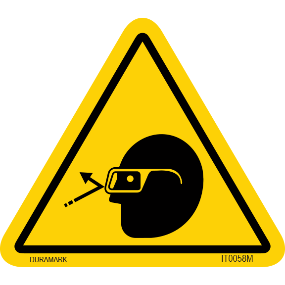 Eye Hazard Safety Symbol