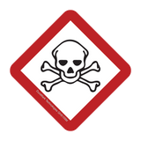 GHS Skull and Crossbones Symbol Label