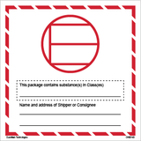 IATA Dangerous Goods in Excepted Quantities Label