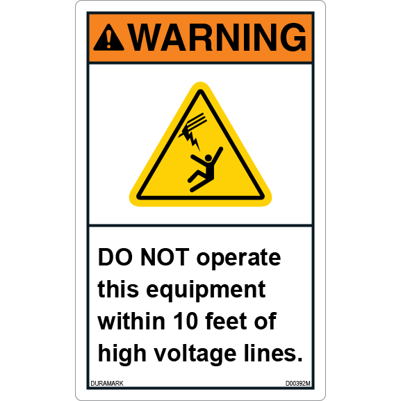 Electrical Labels | Caution Warning Danger Labels | DuraMark