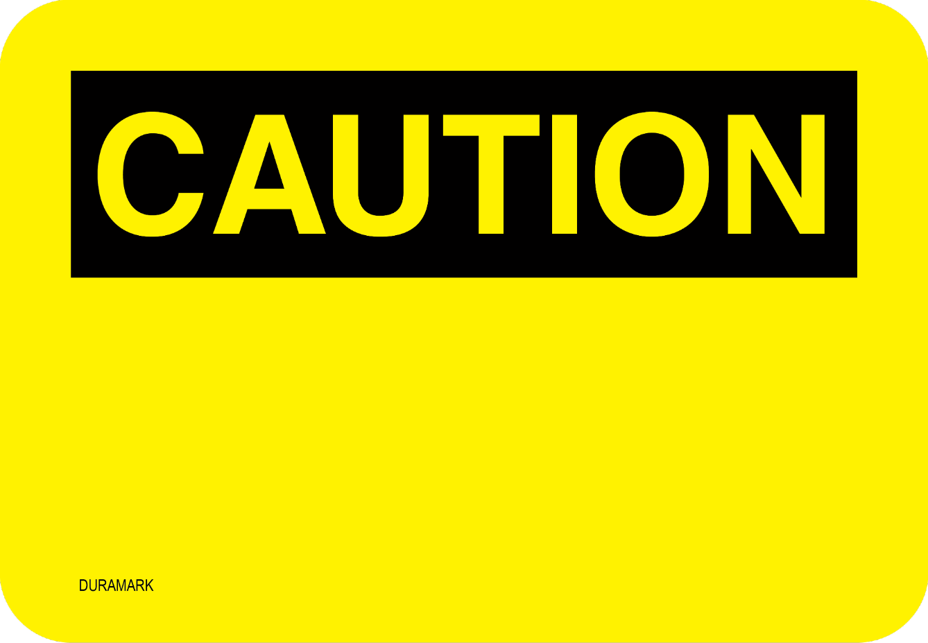 Custom Caution Labels | DuraMark