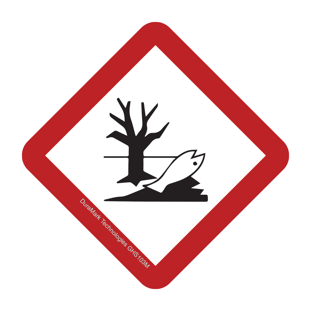 GHS Secondary Label (Vertical)