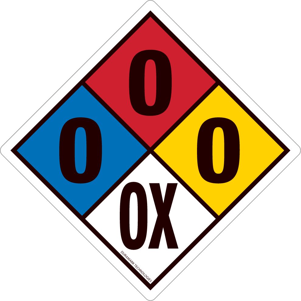 NFPA 704 Hazard Diamonds