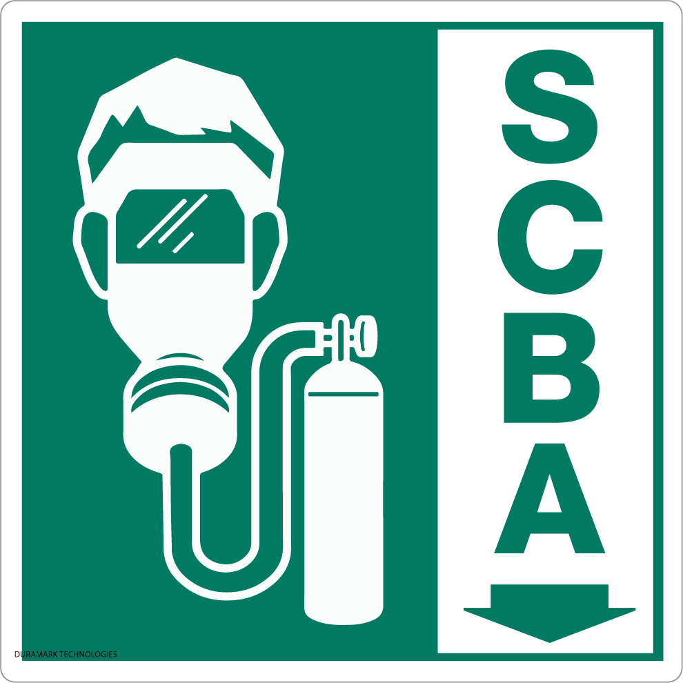 Self-Contained Breathing Apparatus Symbol