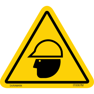 ISO Triangle Safety Labels - ISO Standard Triangles - DuraMark