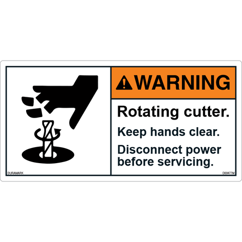 Rotating Parts Labels | DuraMark