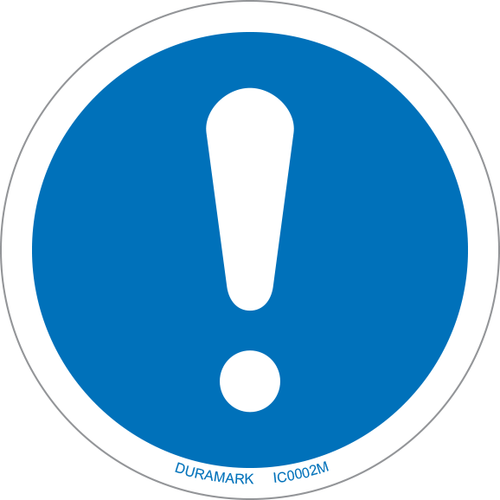 ISO Circle Safety Labels-ISO Standard Circles - DuraMark