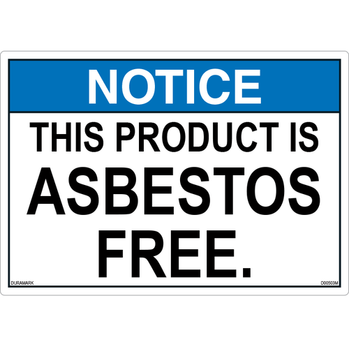Asbestos Labels | Caution Warning Danger Labels | DuraMark