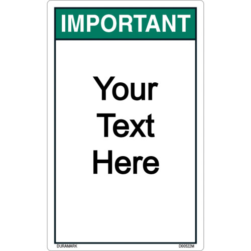 ANSI Safety Labels - Z535.4 Compliant Labels | DuraMark