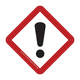 GHS Exclamation Mark Symbol Label