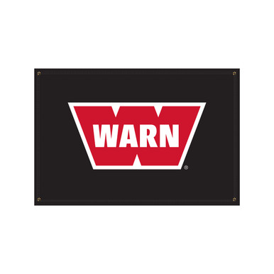 Warn 4' x 6' Vinyl Banner (13oz.)