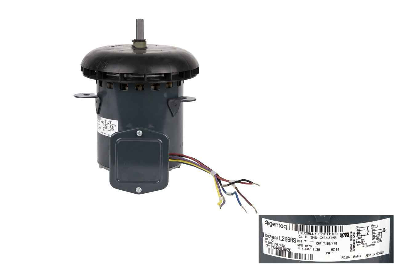 Condenser Fan Motor - Technical Hot & Cold Parts