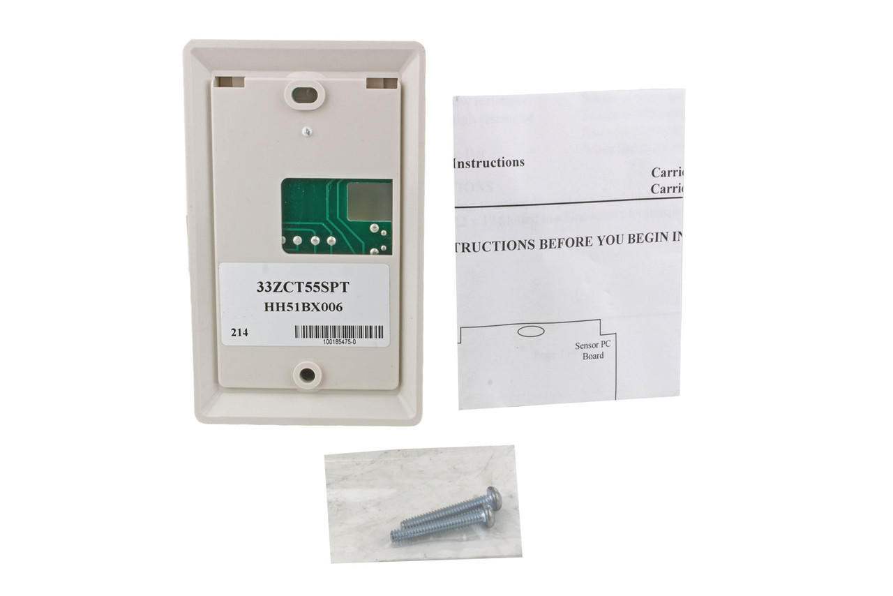 Carrier 33ZCT55SPT Space Temp Sensor w/Override
