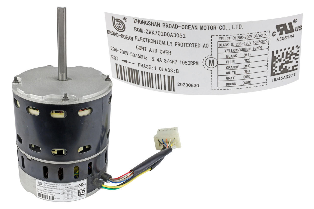 Carrier HD46AQ271 Blower Motor