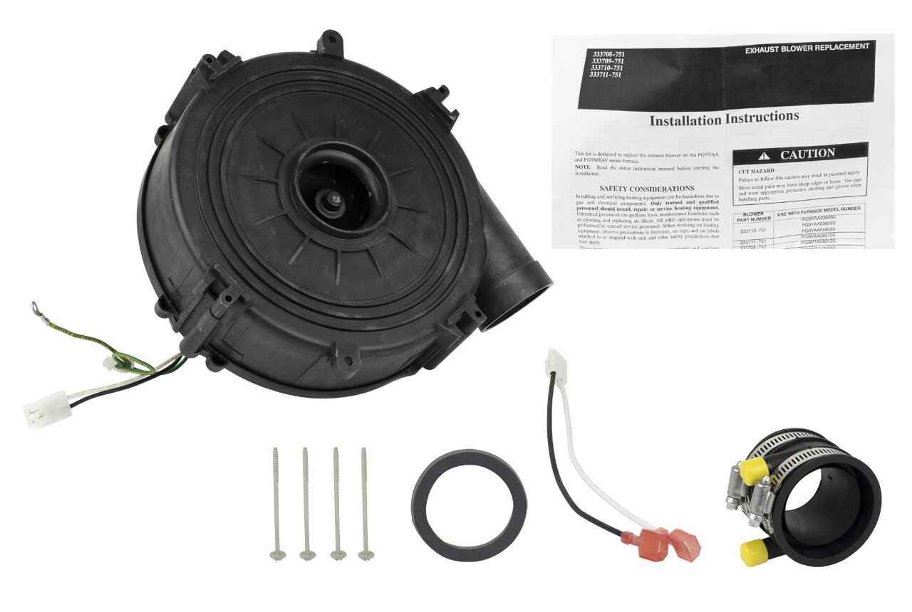 Carrier 333711-751 Draft Inducer Motor Assembly Kit