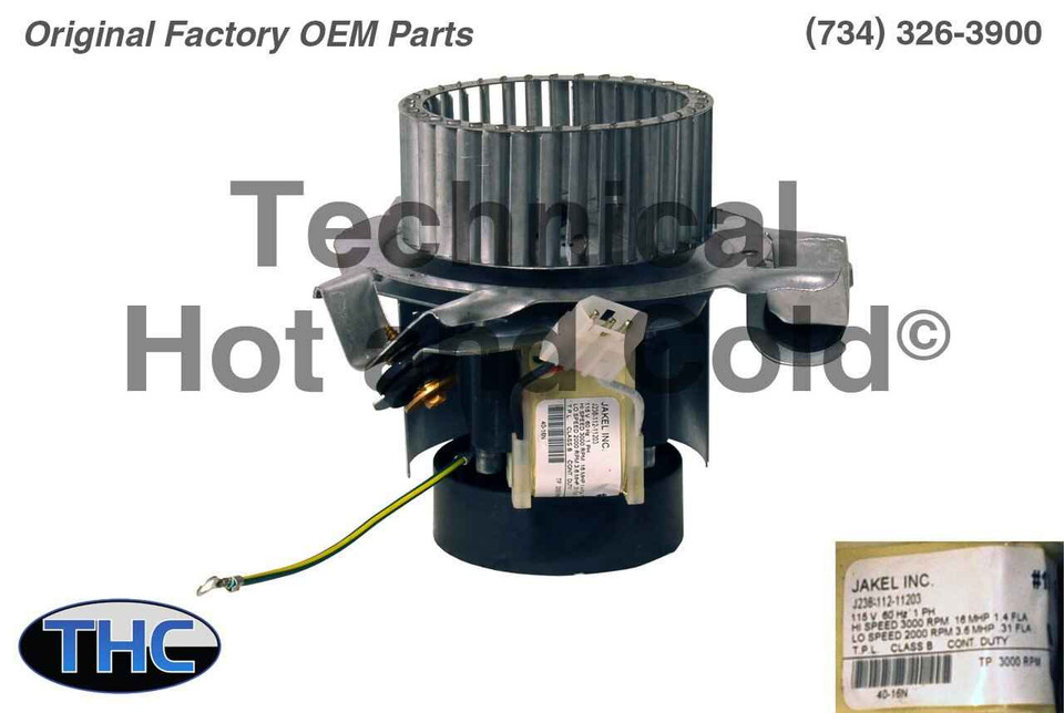 Carrier 349336-762 Draft Inducer Motor Assembly Kit