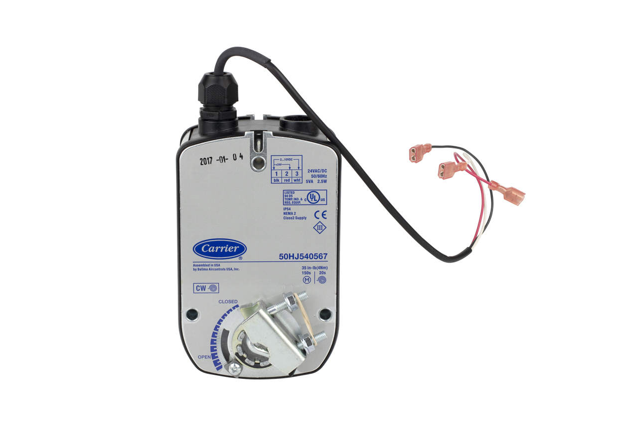 Actuator Motor - Technical Hot & Cold Parts