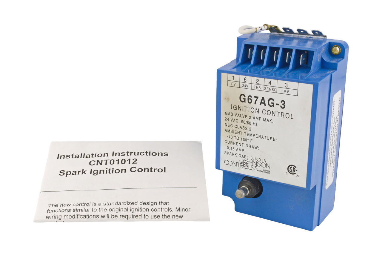 Trane CNT01012 Ignition Control Module (G67AG-3)