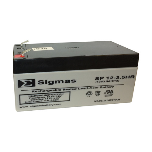 Sigmas SP 12-3.5HR Battery - APC RBC35 - Back-UPS ES BE350G - BE350R ...