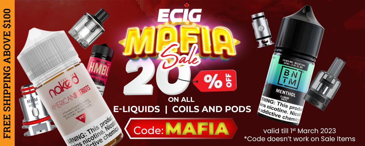 Shop Vapes, eJuice, Vape Pods & Accessories, - ECigMafia