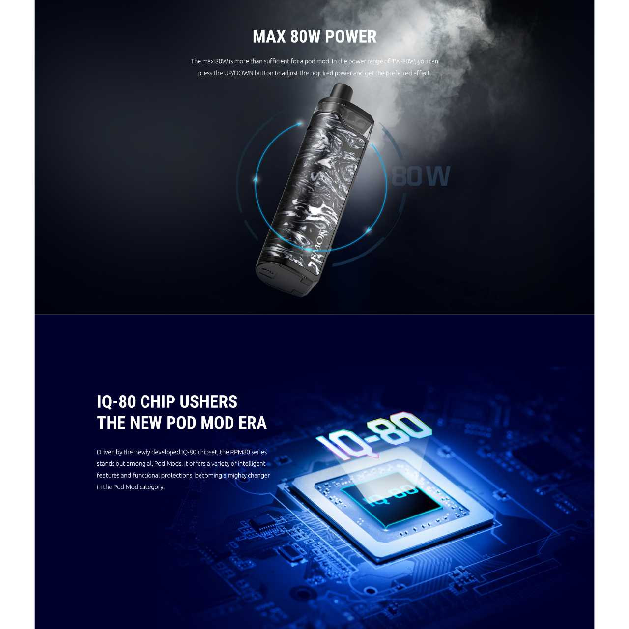 Smok RPM 80 Mod Kit Online at Best Price | ECigMafia