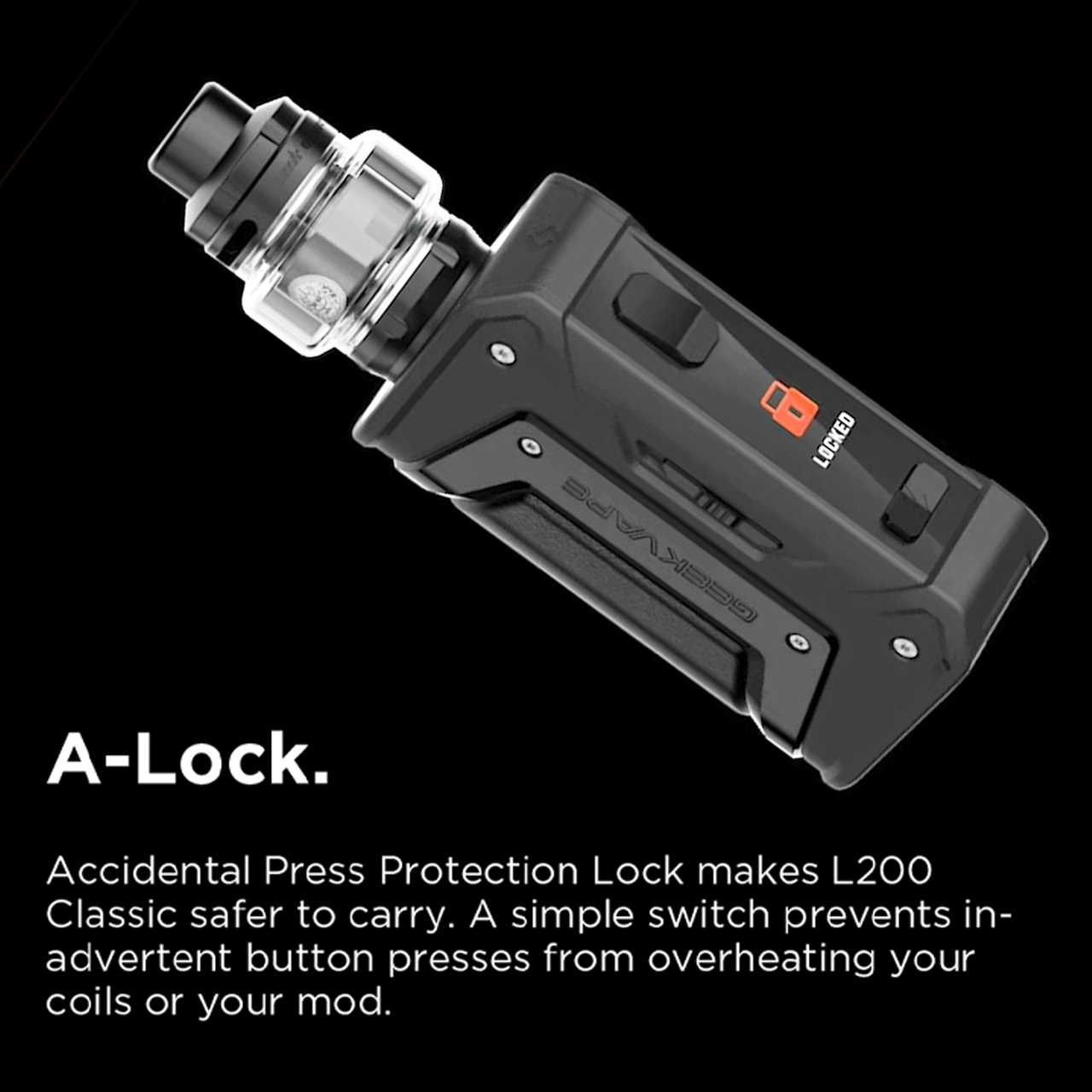 Geekvape L200 Classic (Aegis Legend 2) Kit 200W | ECigMafia