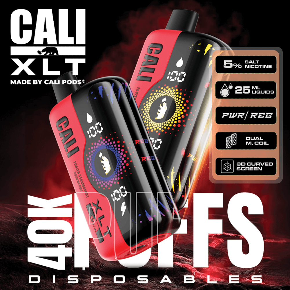 Cali XLT Disposable 40000 Puffs Vape – Shop ECigMafia
