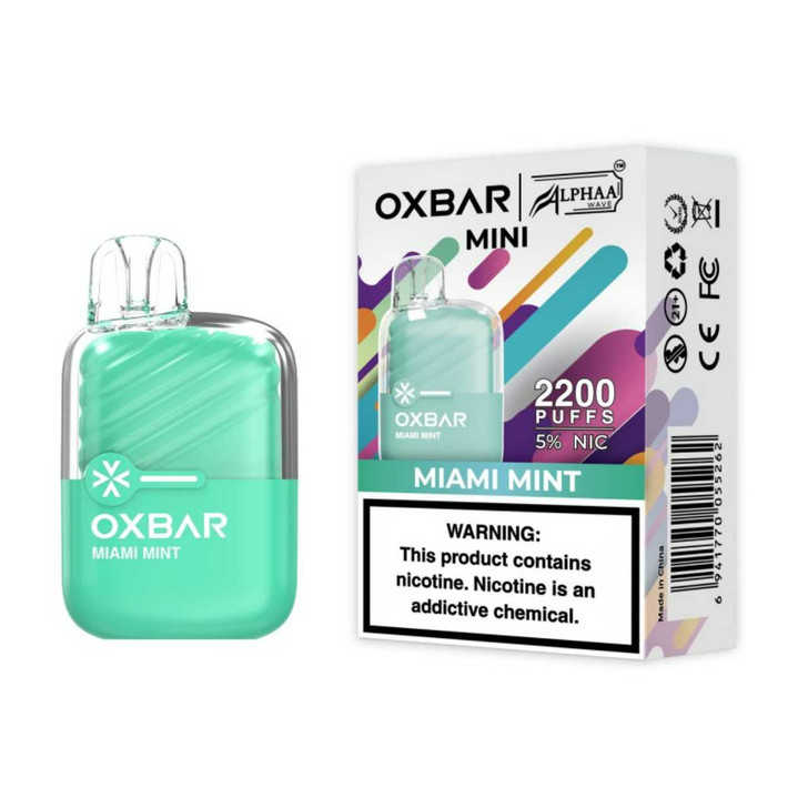 Buy OXBAR x Alphaa Wave Mini Disposable (2200 Puffs) | ECigMafia