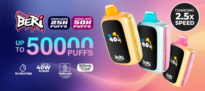 Beri Crush Disposable (50000 Puffs) Review: A Long-Lasting Vape Journey ...