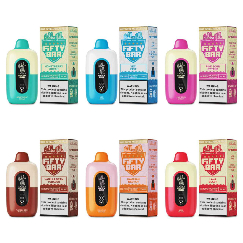 Fruitia x Fifty Bar Disposable Vape (20000 Puffs) | ECigMafia
