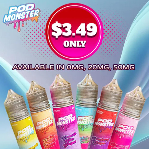 Buy Pod Monster Tropic Thunder Salt 60ml E-Juice Online