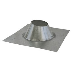 Airjet 4BF Adjustable Roof Flashing, 4 in Pipe, Steel. Available for ...