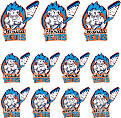 Yetis Team Logo Decal Pack
