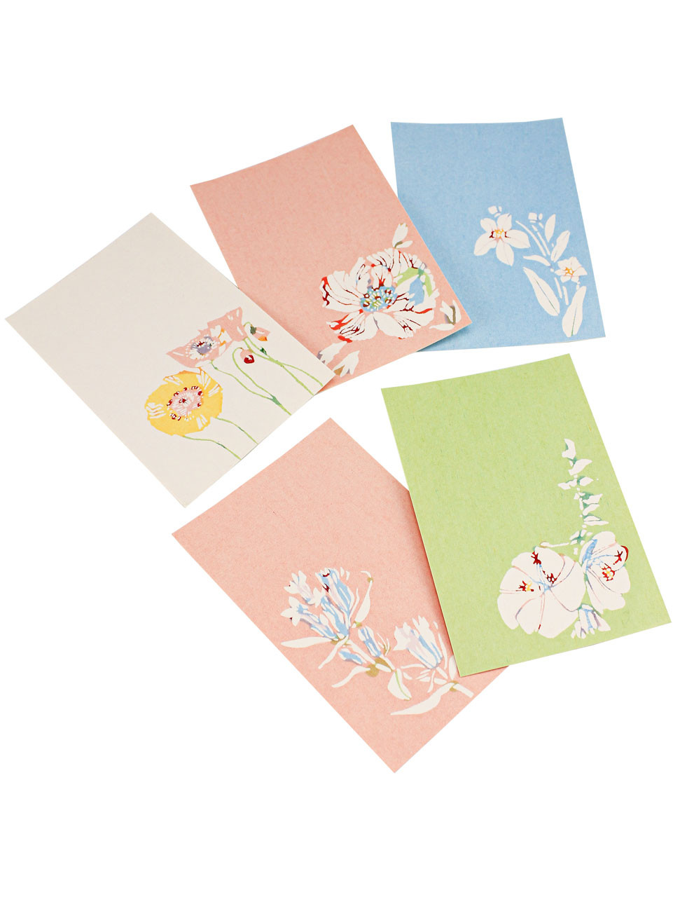 Hagaki - Katazome Card Pairs - The Japanese Paper Place