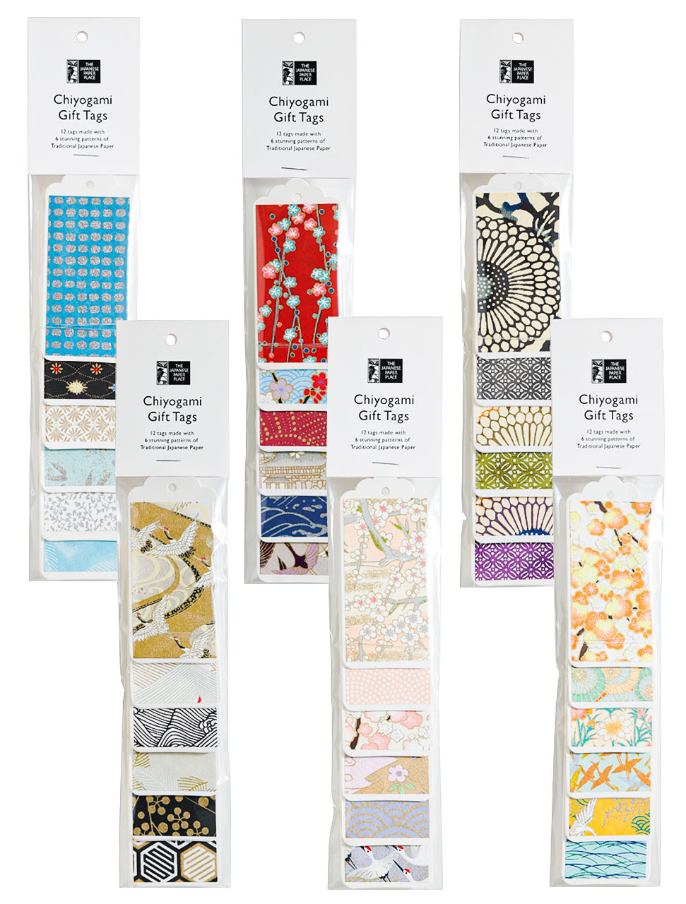 Chiyogami Gift Tags - The Japanese Paper Place