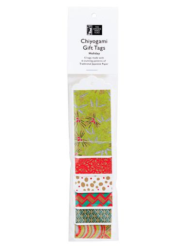 Chiyogami Gift Tags - Holiday - The Japanese Paper Place