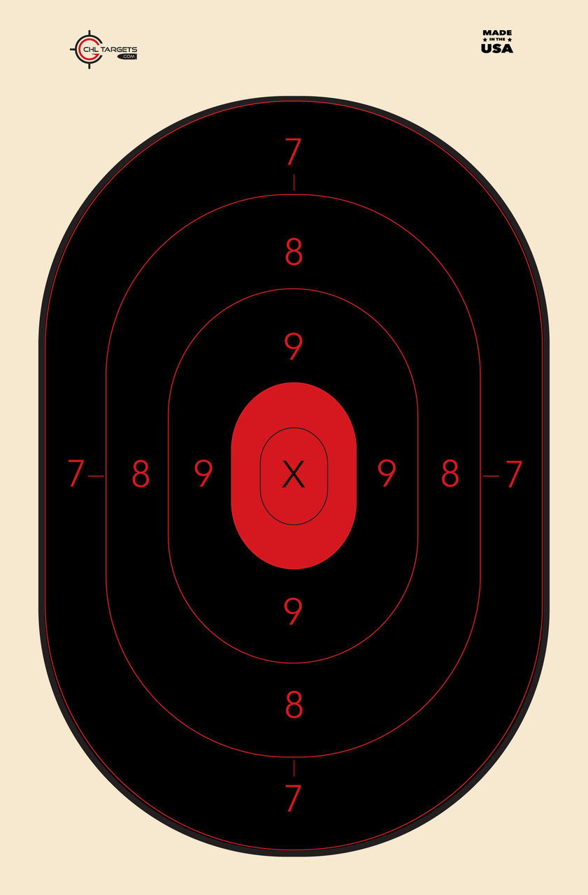 Shooting Range Targets 14x20 Sample Pack 2 | CHL Targets