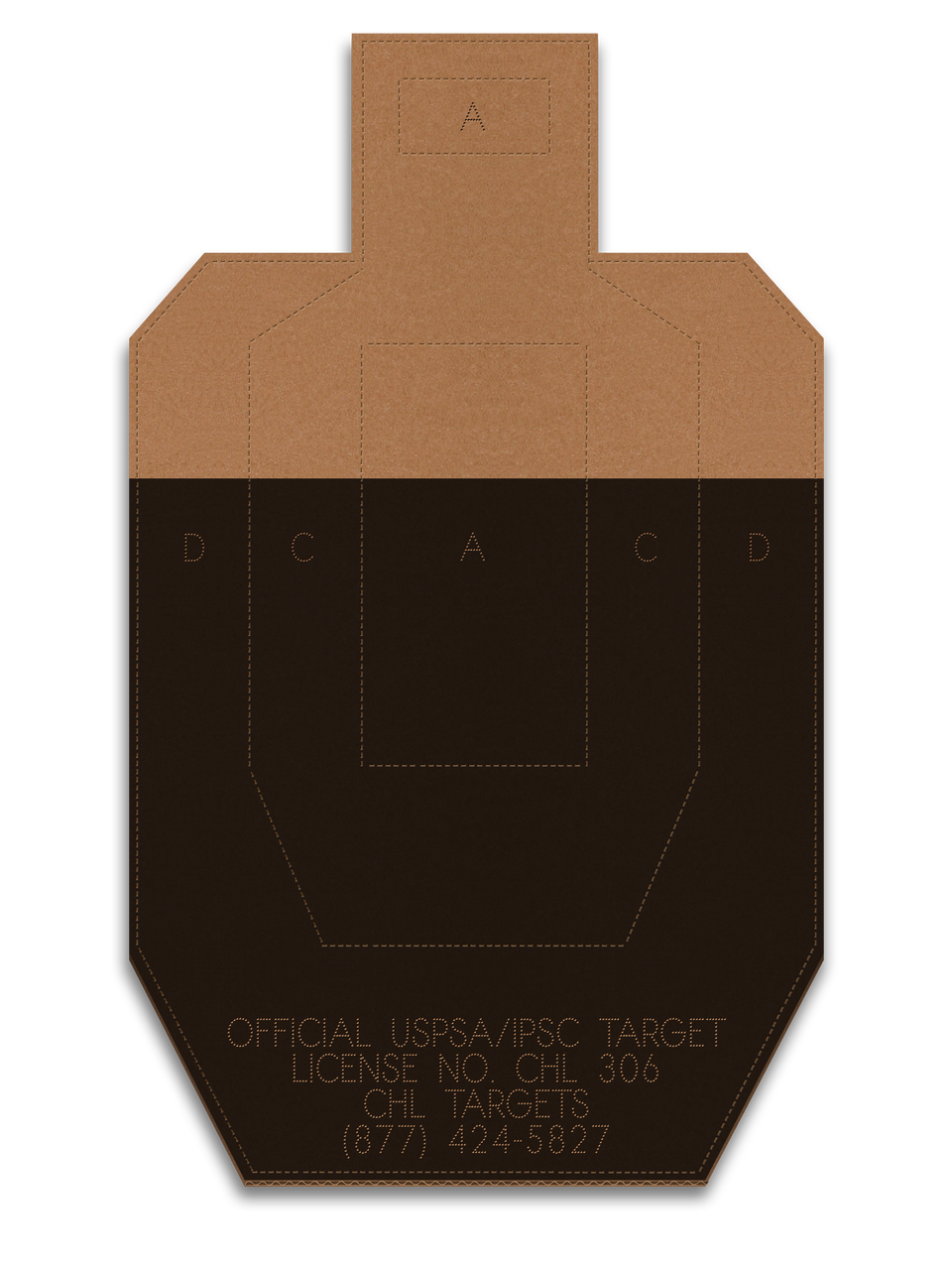 USPSA (CB) (Metric) (Version 5) (100 Target Pack) ***FREE SHIPPING ...