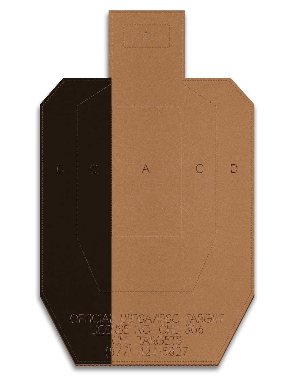 USPSA (CB) (Metric) (Version 7) (100 Target Pack) ***FREE SHIPPING ...