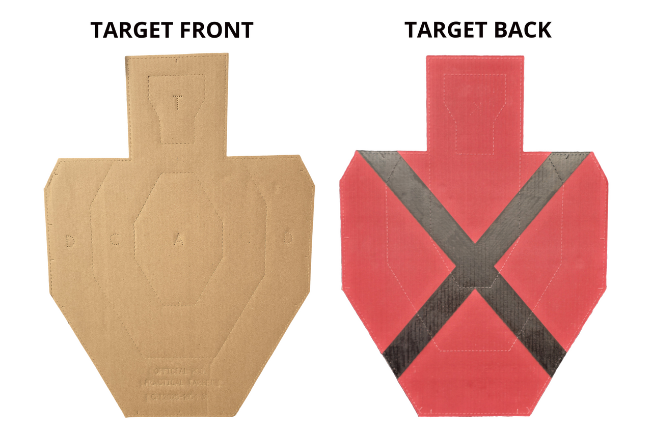 PCSL PRACTICAL TARGET (2025+ version) (CB) NO SHOOT (100 Target Pack ...