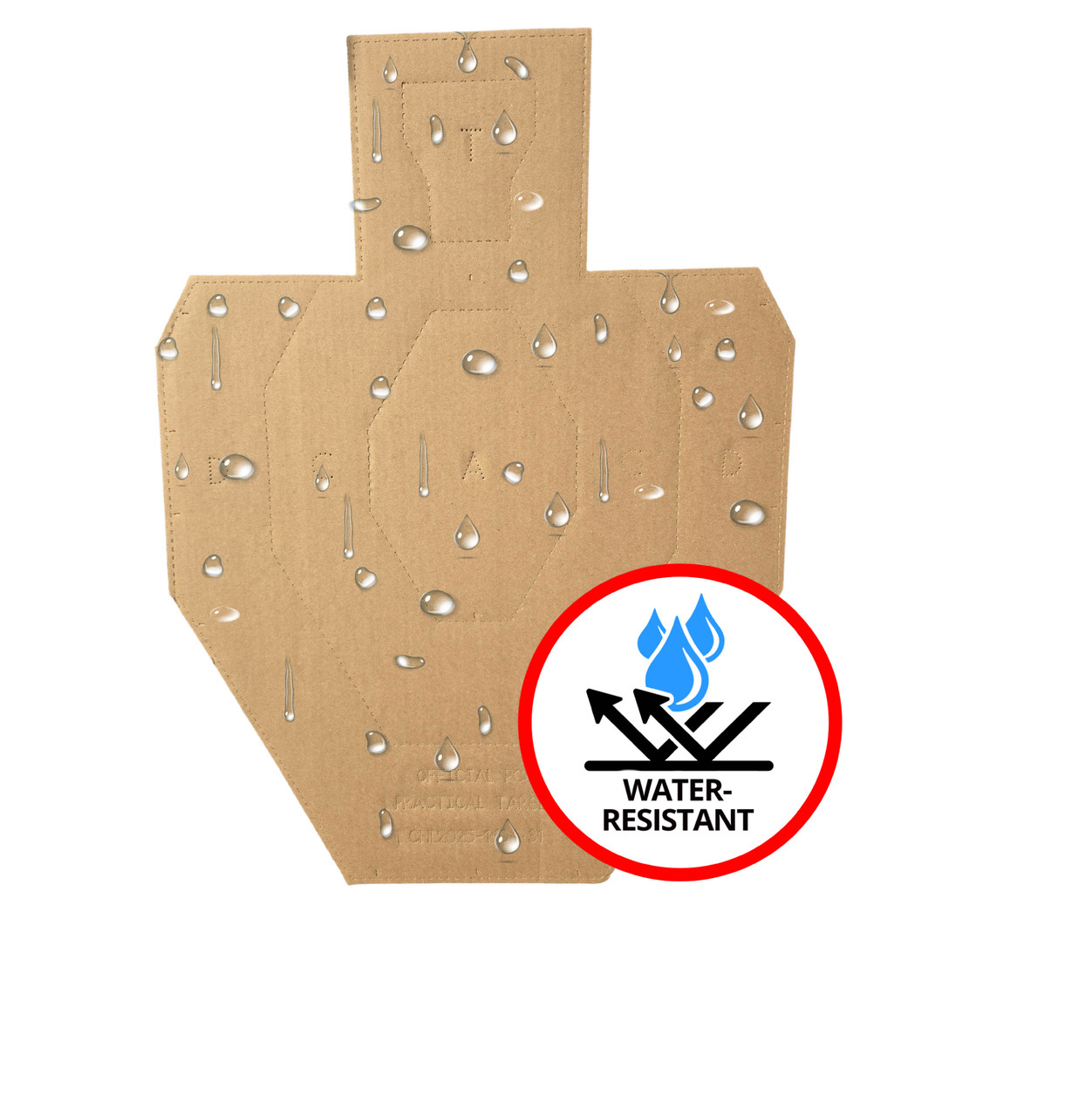 PCSL PRACTICAL TARGET (2025+ version) WATER-RESISTANT (70 Target Pack ...