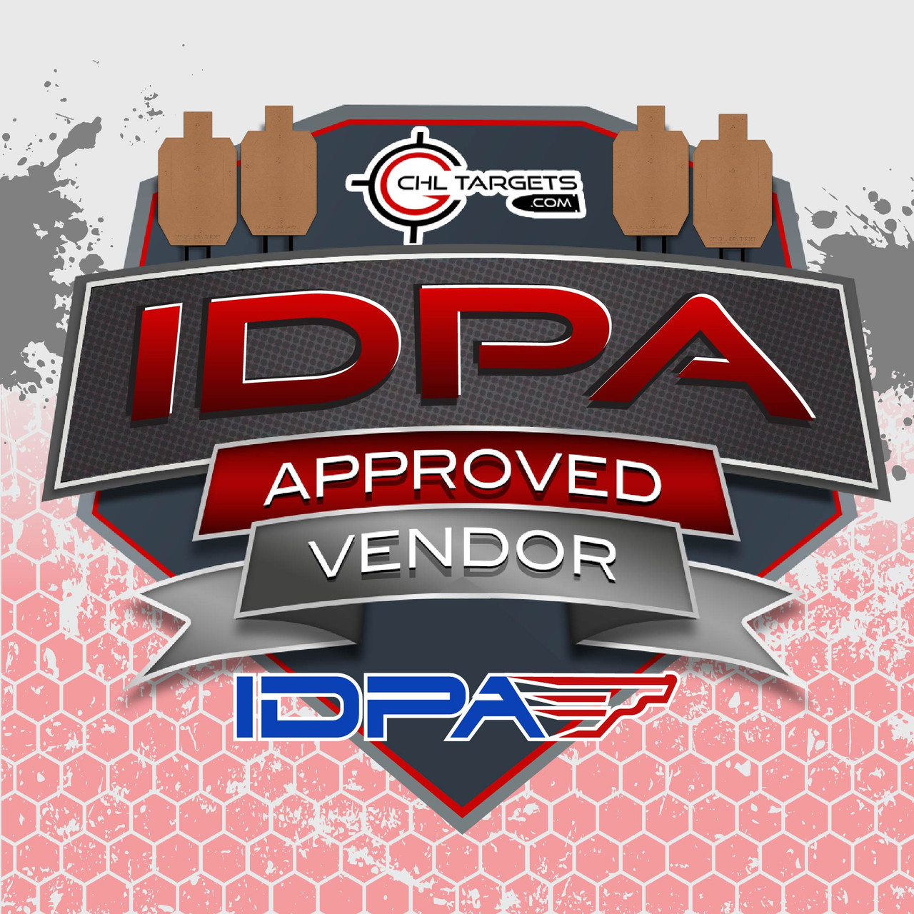 IDPA Official cardboard Target