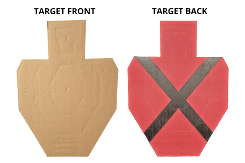 PCSL PRACTICAL TARGET (2025+ version) (CB) NO SHOOT (100 Target Pack ...