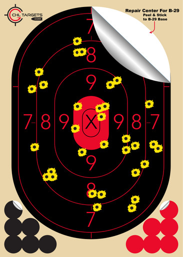 Splatter - B-29 Repair Center (10 Target Pack) - CHL Targets