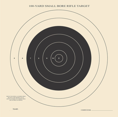 The TQ-4(P) is the Official NRA 100 Yard Training Qualification target ...