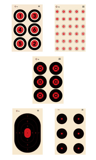 Shooting Range Targets 14x20 Sample Pack 2 | CHL Targets