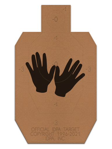 IDPA official non threat target